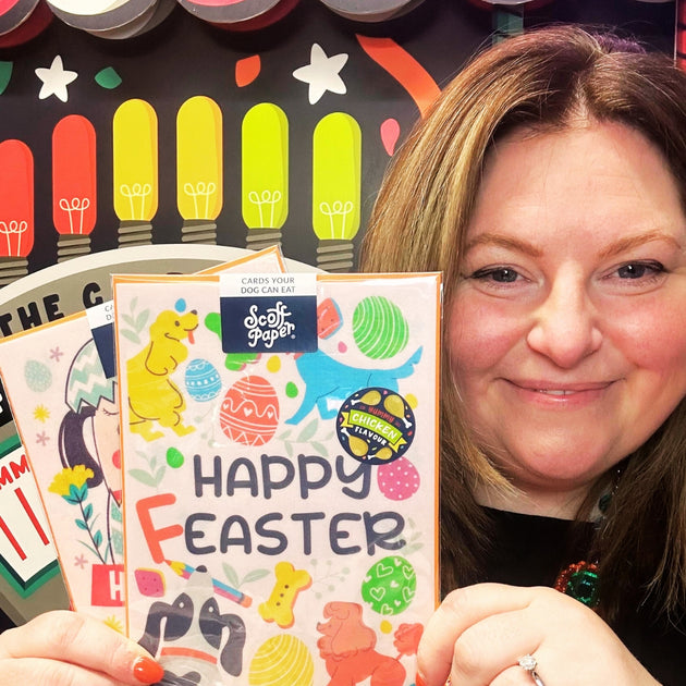 Edible Easter Cards for dogs – Scoff Paper